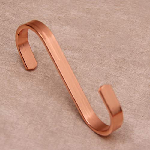 TOPBATHY 6pcs S Shaped Hook Heavy Duty S Hooks Rack Hangers Hanging Hangers Hooks for Bedroom, Supermarket,Bathroom, Kitchen and Office: Pan, Pot, Coat, Bag,Towels, Plants(10cm Rose Gold)