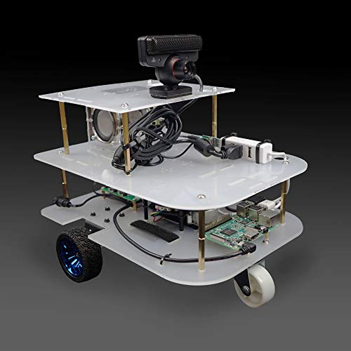 pop mart ROS Smart Car DIY Platform Basic Kit Motor Drive Board It Can Carry SLAM Builds Map Navigation System Voice Navigation Speech Recognition Speech Synthesis ROS Getting Started Tutorial