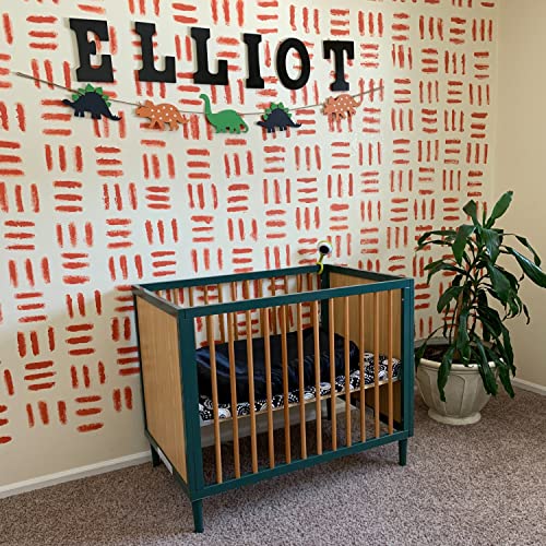 Dream On Me Lucas Mini Modern Crib with Rounded Spindles