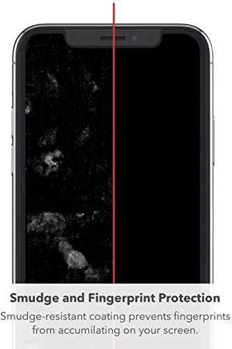 ZAGG InvisibleShield Glass+ Screen Protector β HD Tempered Glass for iPhone XS/X β Impact & Scratch Protection - Easy to Apply Tools Included - 2 PACK