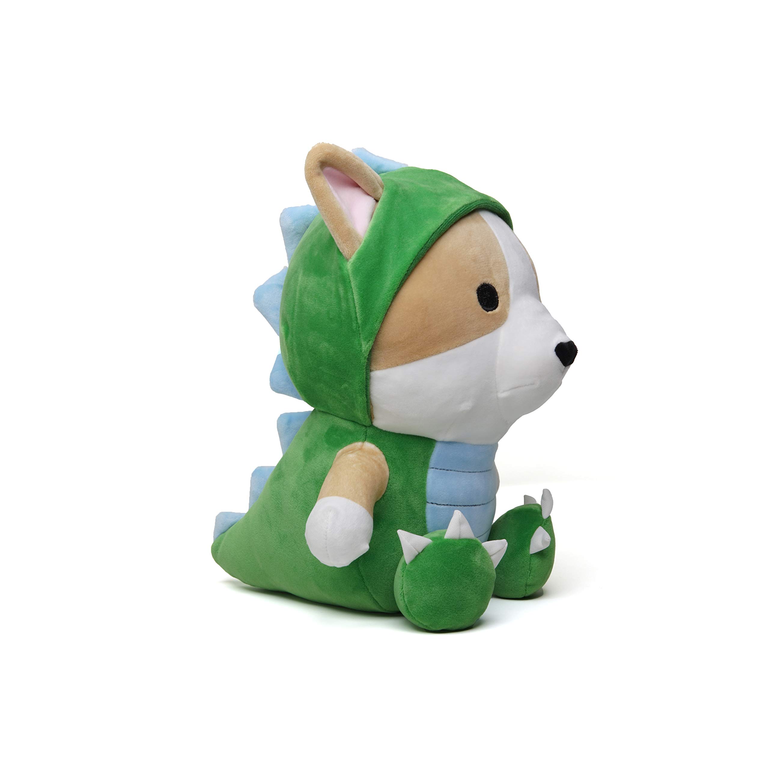 Avocatt Corgi Dino Plush Toy - 10 Inches Dinosaur Plushie Stuffed Animal - Hug and Cuddle with Squishy Soft Fabric and Stuffing - Cute T Rex Gift for Boys and Girls