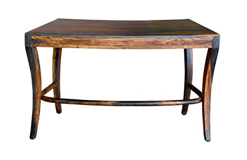 Coast to Coast Imports LLC Sheesham Highlight Wash One Drawer Writing Desk