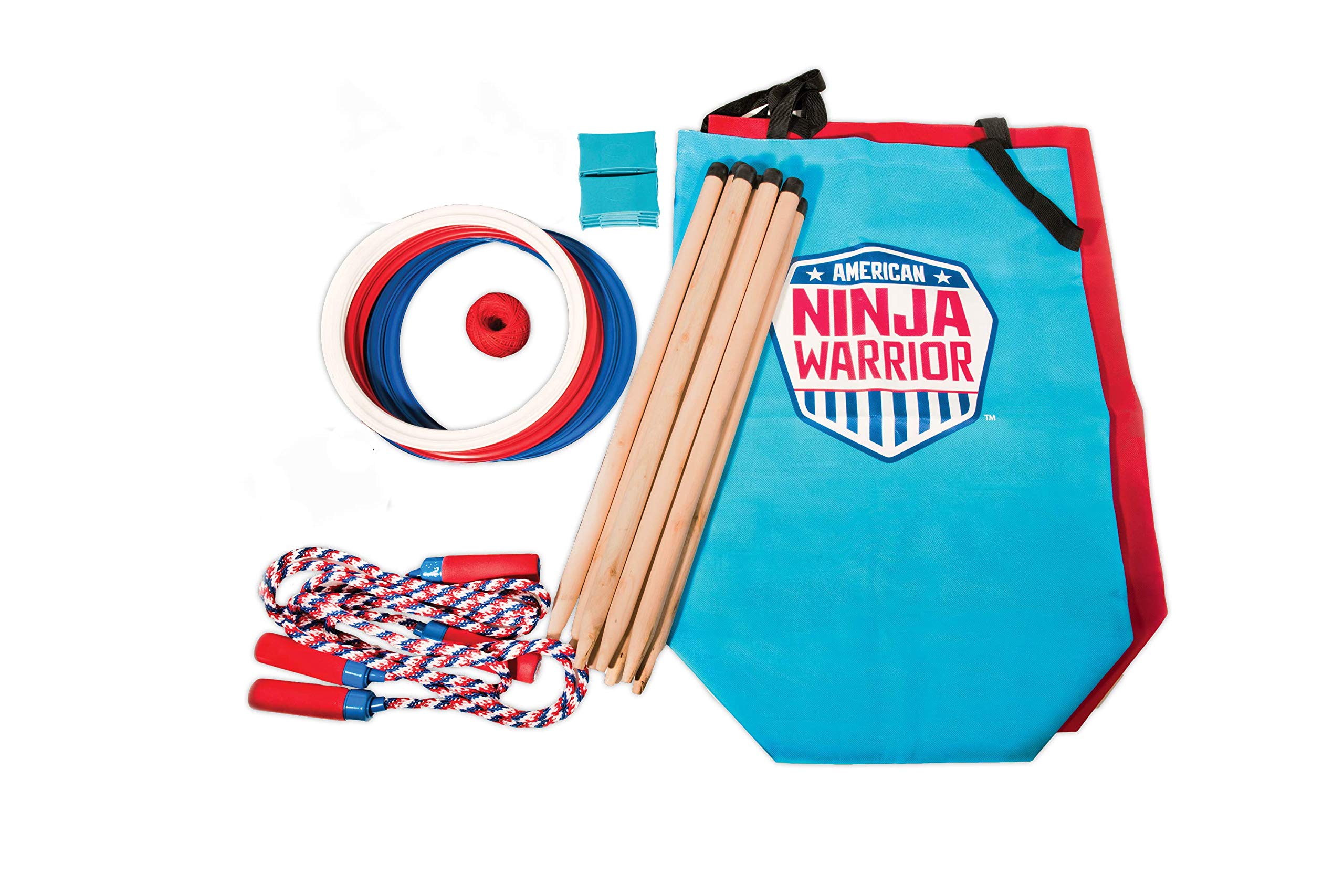 American Ninja Warrior Competition Obstacle Course - Competition Race Course - Great For Children, Teens, and Adult Athletes - Perfect Outdoor Fun Racing Obstacles For All Ages!