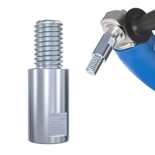 ABPF 2'' Airway Buff Extender, Steel Connecting Rod for Angle Grinder, 1'' Grinder Extension for Polisher,Angle Grinder Extension Shaft