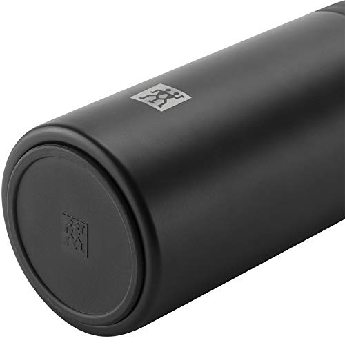 Zwilling 1007756 Vacuum Flask 1 Litre Black, 18/8 stainless steel