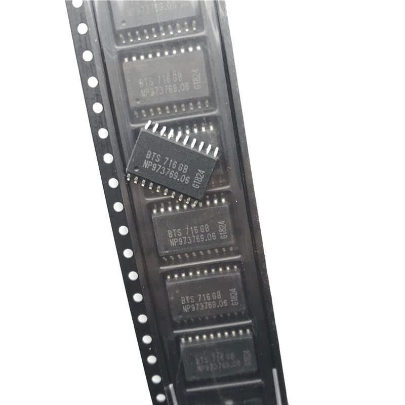 5pcs BTS716GB SOP-20 BTS716 SOP20 S716 Automobile Computer Board Vulnerable chip Power Switch chip