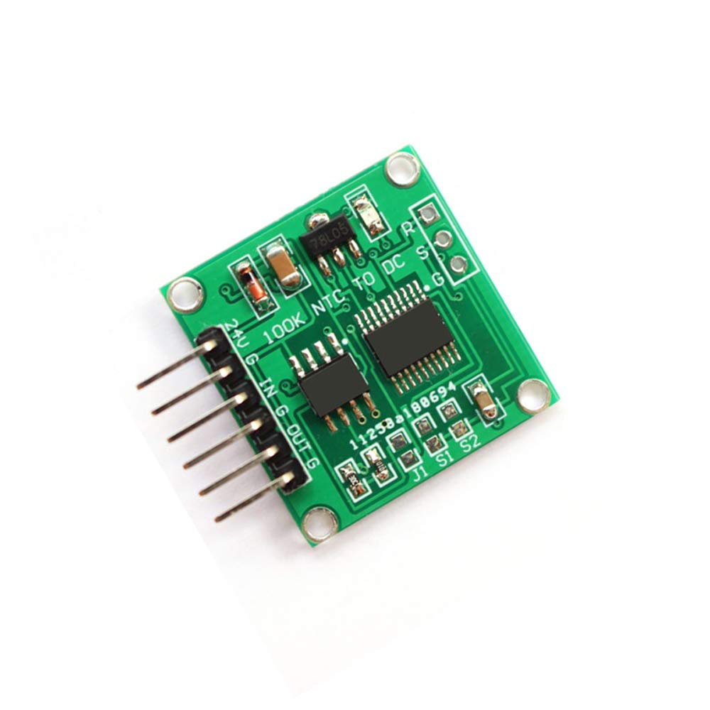 Q-BAIHE Thermistor Voltage 100K NTC to 0-5V 0-10V Linear to Temperature Transmitter