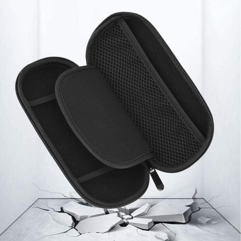Carrying Case for PS Vita,Portable Travel Hard Shockproof Case for Protective PS Vita (Black)