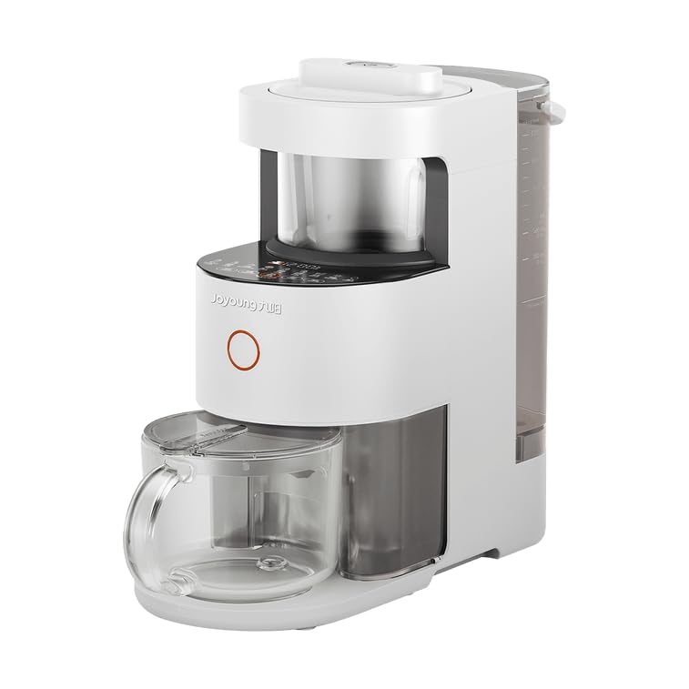 Joyoung Y1 Intelligent Soymilk Machine Fully Automatic Food Blender Multifunction Self-Cleaning Soybean Milk Maker Y1-US03 (Brown)