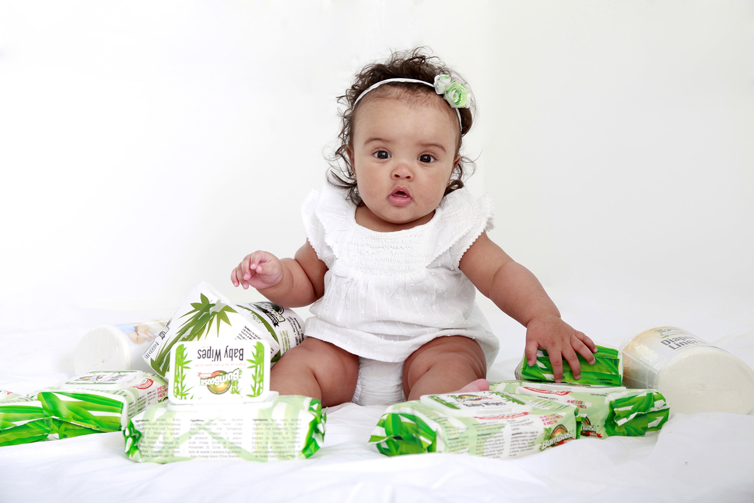 Bum Boosa Bamboo Products Baby Wipes - 12 Packs/960 Count - Thicker, Stronger, Absorbent, Easy Dispensing, Hypoallergenic, Natural Scent, Eco-Friendly