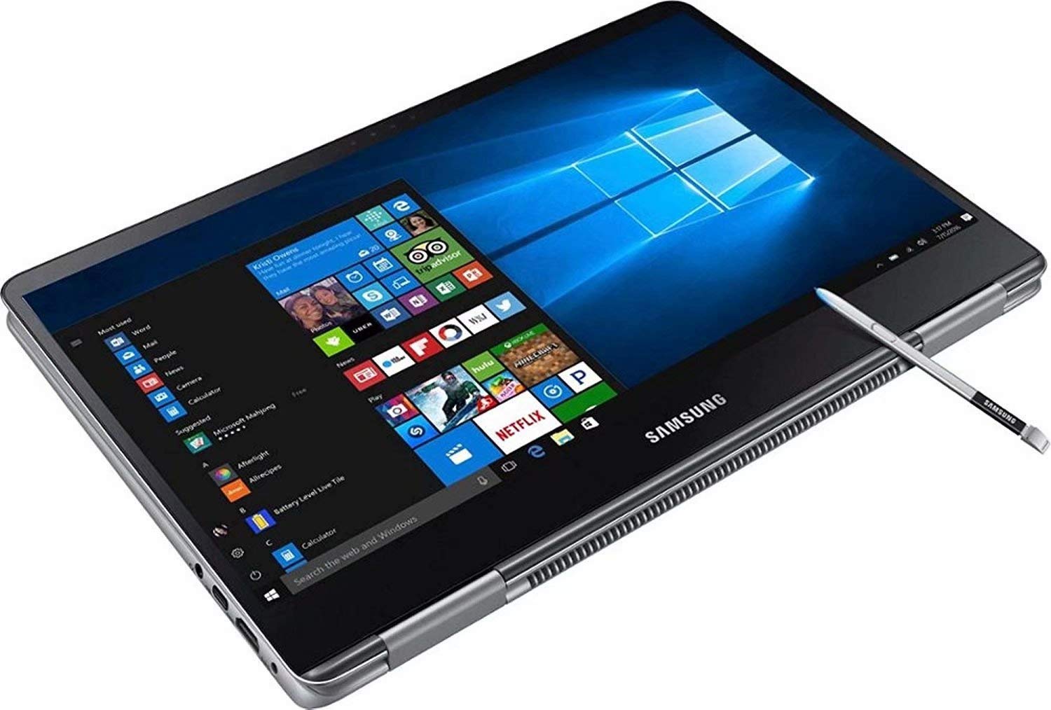 SAMSUNG Notebook 9 Pro 2 in 1 Laptop 15" FHD Touchscreen 8th Gen Intel Quad-Core i7-8550U 16GB DDR4 1TB SSD 2GB AMD Radeon 540 Backlit KB USB-C Pen Win 10 + HDMI Cable