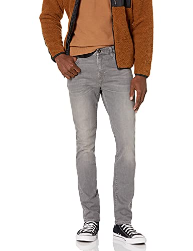 Amazon Essentials Men's Skinny-Fit Comfort Stretch Jean (Previously Goodthreads), Grey, 32W x 30L