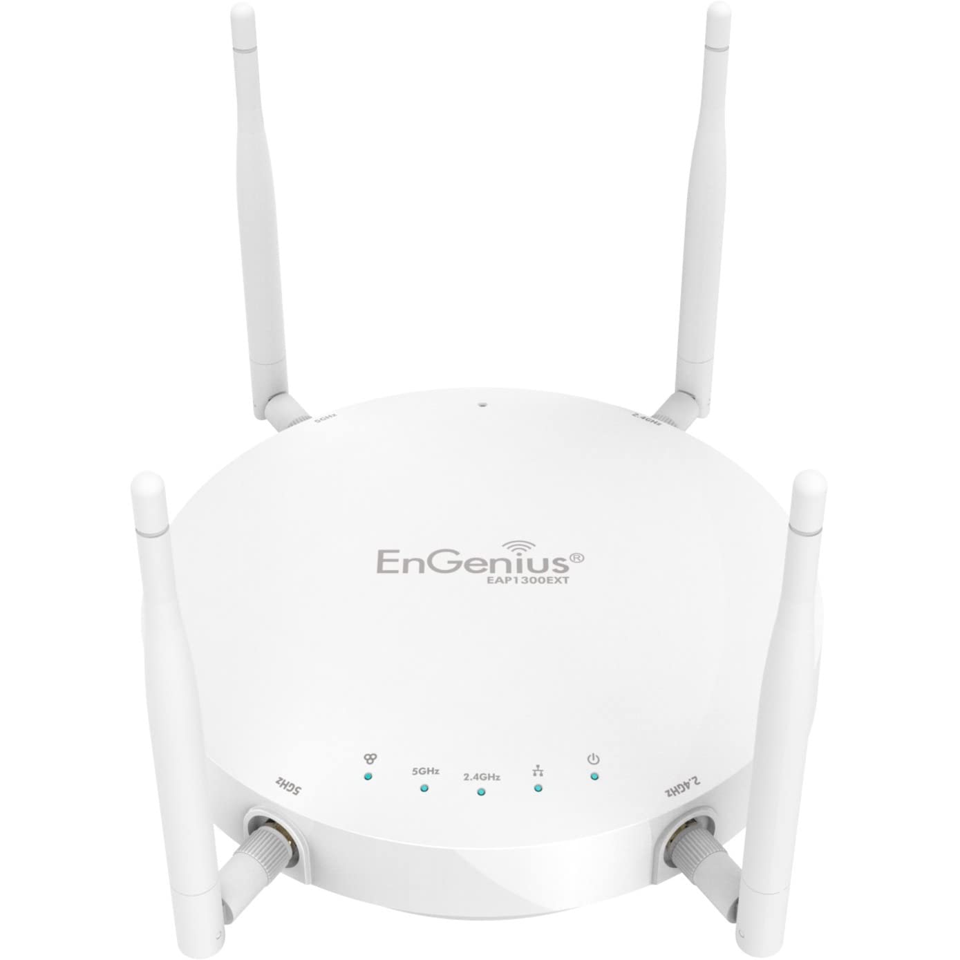 EnGenius Technologies EAP1300EXT Wi-Fi 5 (802.11ac Wave 2) 2x2 Managed Indoor Wireless Access Point Features Quad-Core Processors, MU-MIMO, High Powered 26dBm, GigaE Port (Mounting Kit Included)
