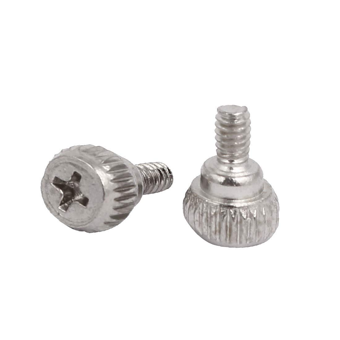 New Lon0167 80 Pcs Featured M3.5x6mm Male Thread reliable efficacy Metal Computer Desktop PC Case Thumb Screws(id:b9c 70 e9 3cf)