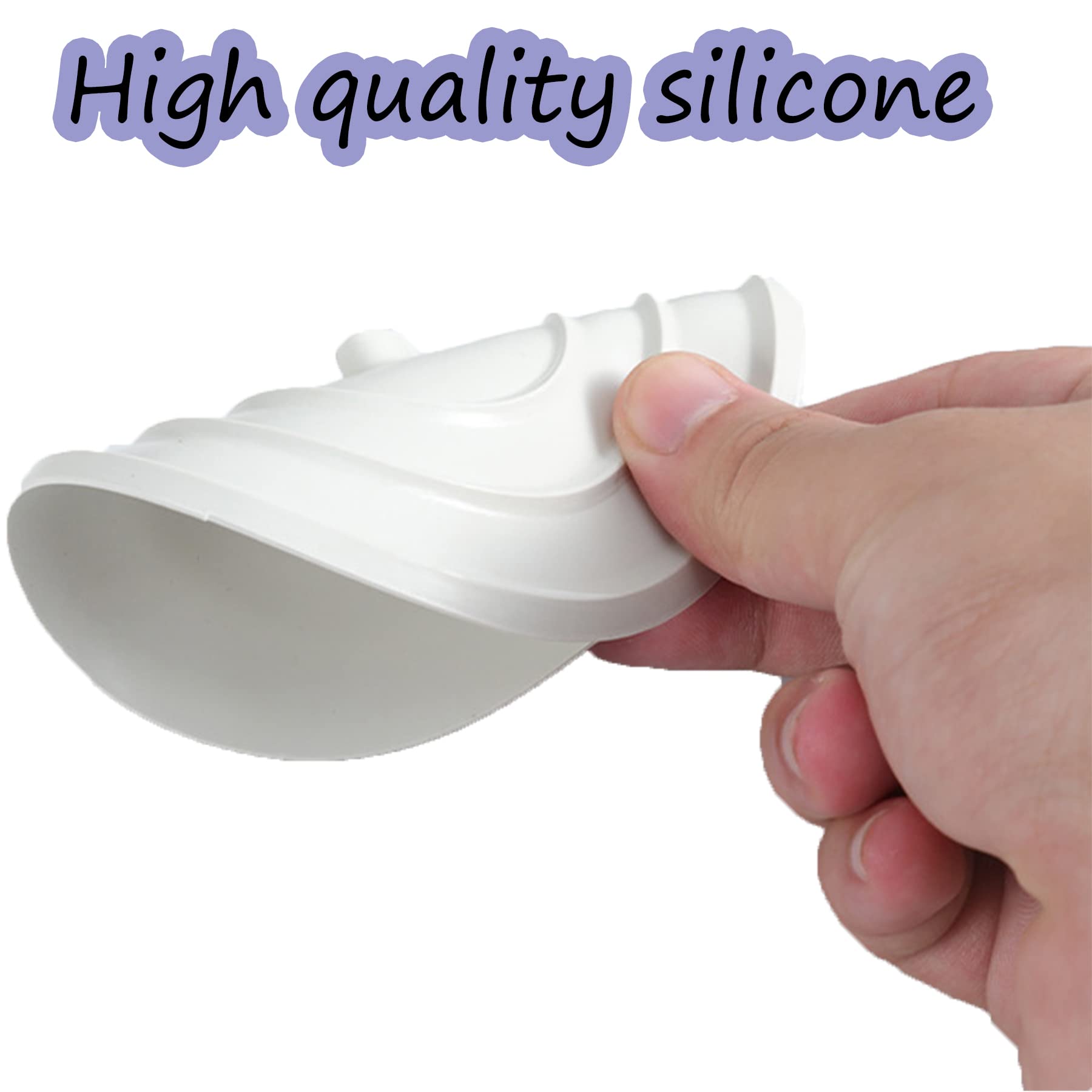 3 Pack Silicone Bathtub Drain Stopper Plug Sink Plug Universal Sink Stopper and Travel Plug for Kitchens, Bathrooms and Laundries (4.5-Inches)