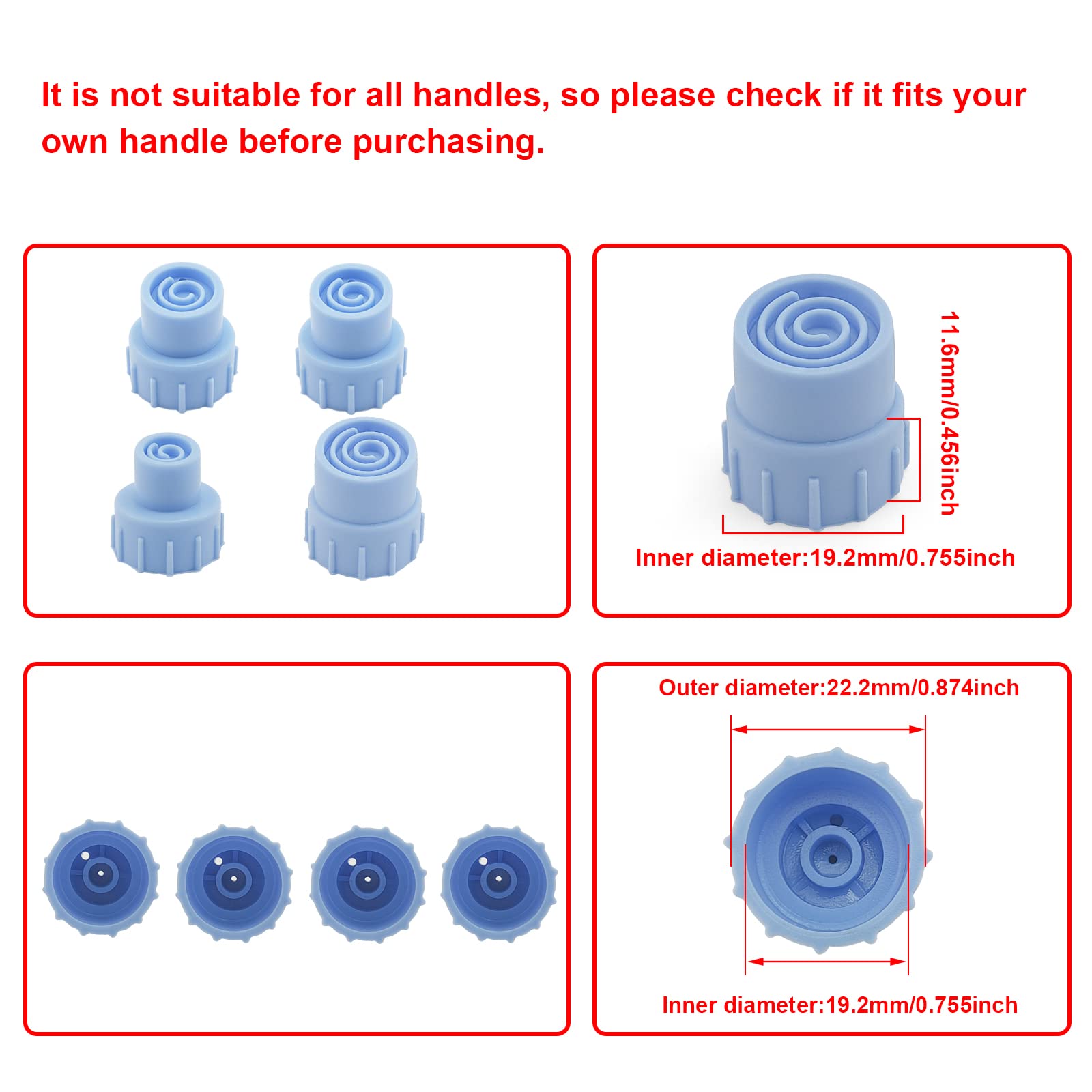Face Care Skin Beauty Set Hydro Dermabrasion Water Scrub Silicone Tips 4 Pcs For Elitzia ET89 ETLB246 Or ETLB248 Beauty Machine