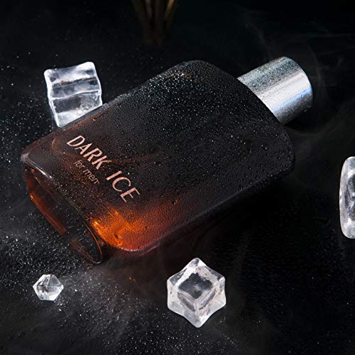 PERFUME&BEAUTY DARK ICE Perfume for Men Parfum 100ML 3.4 fl.oz-Black