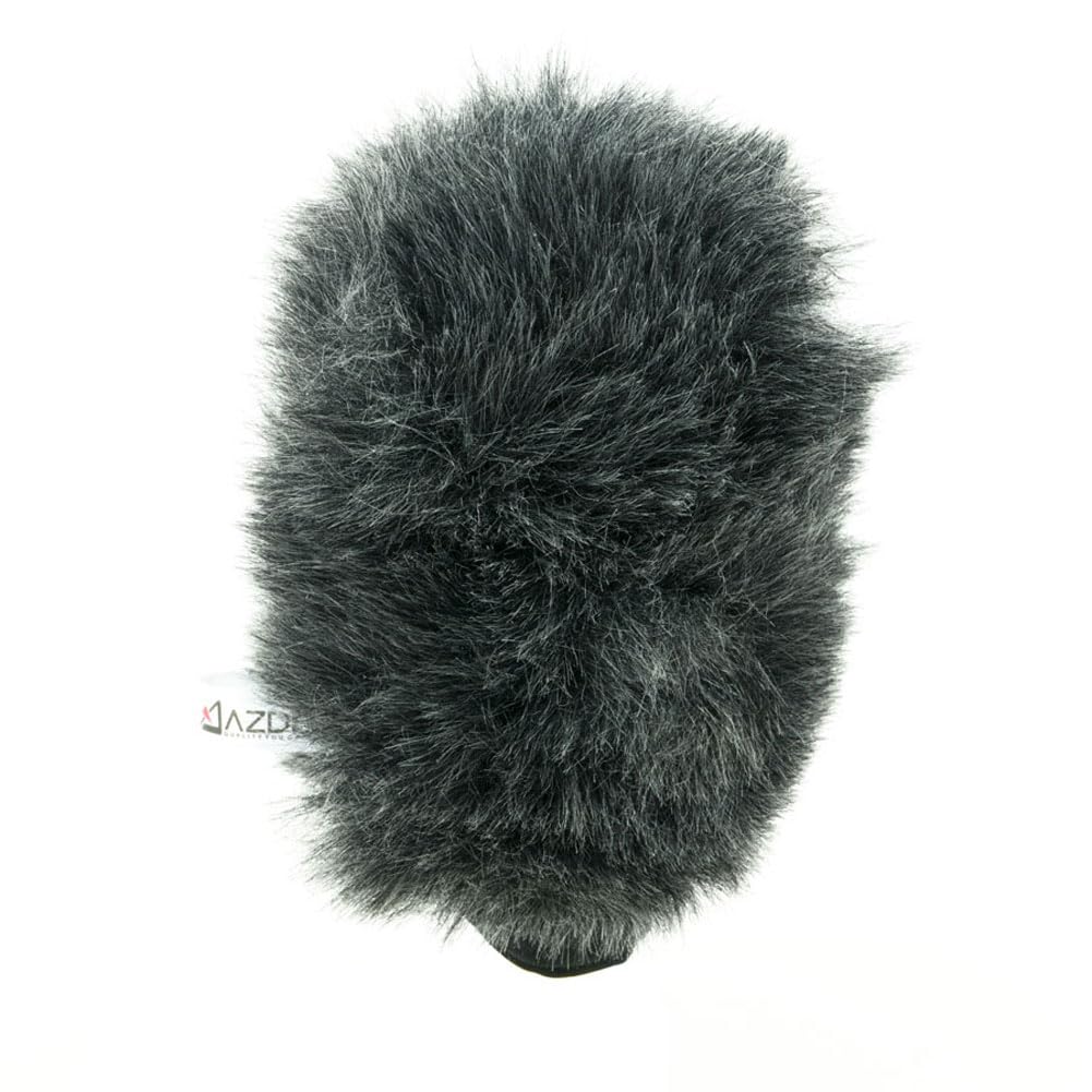 Azden SWS-CX Furry Windshield Cover for SGM-250CX and SGM-250MX Microphones (Gray)