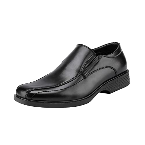 Bruno Marc Mens Leather Lined Dress Loafers Shoes, 5-Black - 14 (Cambridge-05)