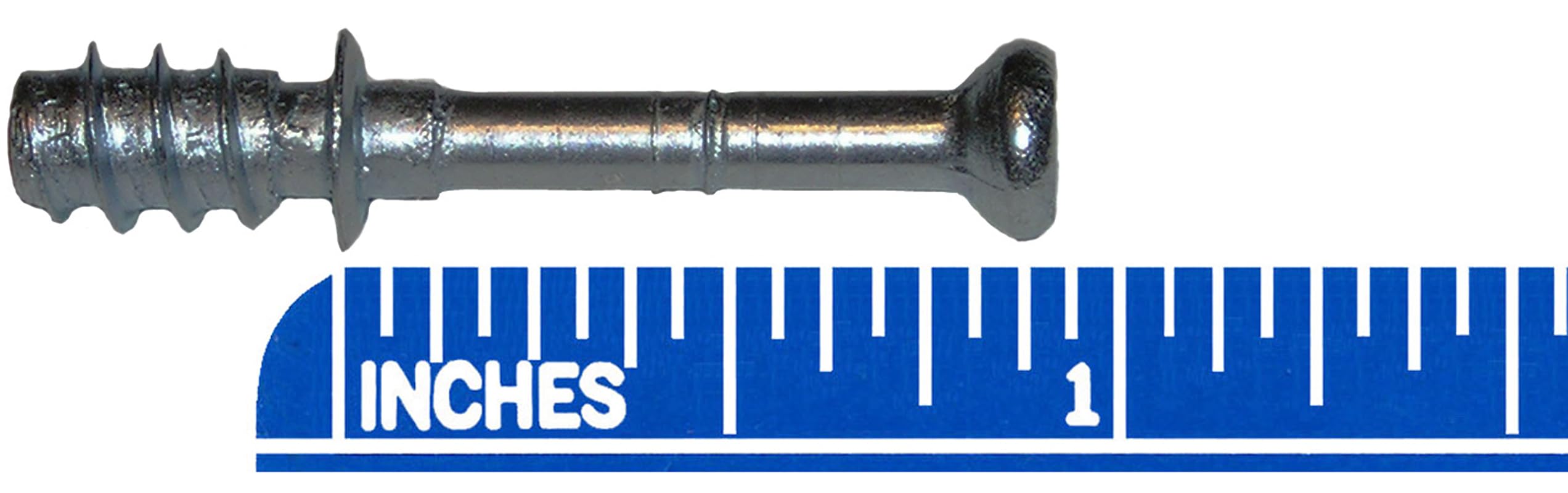 24mm (34mm Overall) Dowel Pin for Cam Lock Disc Furniture Connectors 10mm Long Euro Wood Thread Fits 5mm Hole (10 Pack)