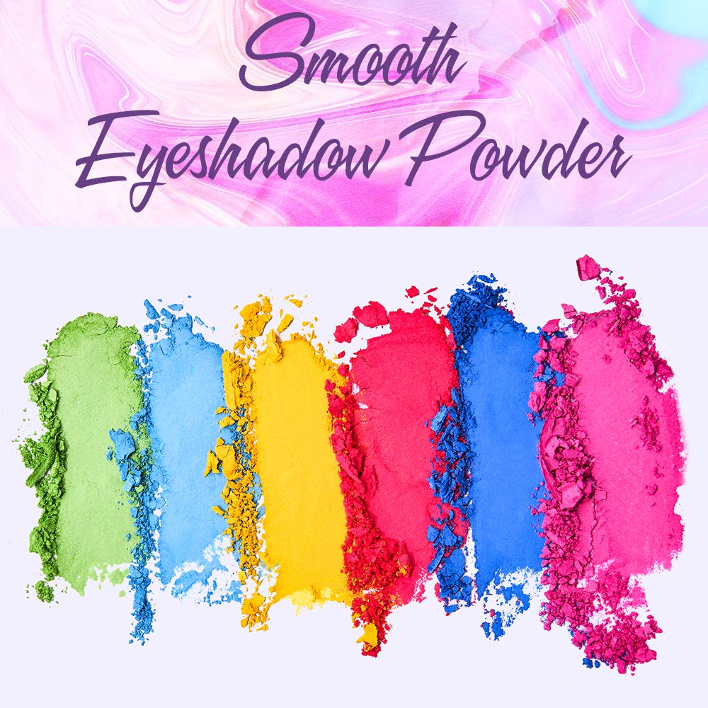EYESEEK Eyeshadow Palette Matte 50 Colors High Pigmented Colorful Eyeshadow Makeup Palette Shimmer Bright Color Eye Shadow Powder Easy To Blend Long Lasting Waterproof Makeup Pallet #Neon