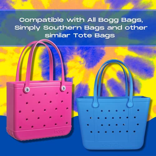 FRESHe BOGLETS - Simply Southern BEACH Charm Accessories - Decorative Charms perfect for your Tote Bag. - Multiple Charms (Crab Charm)