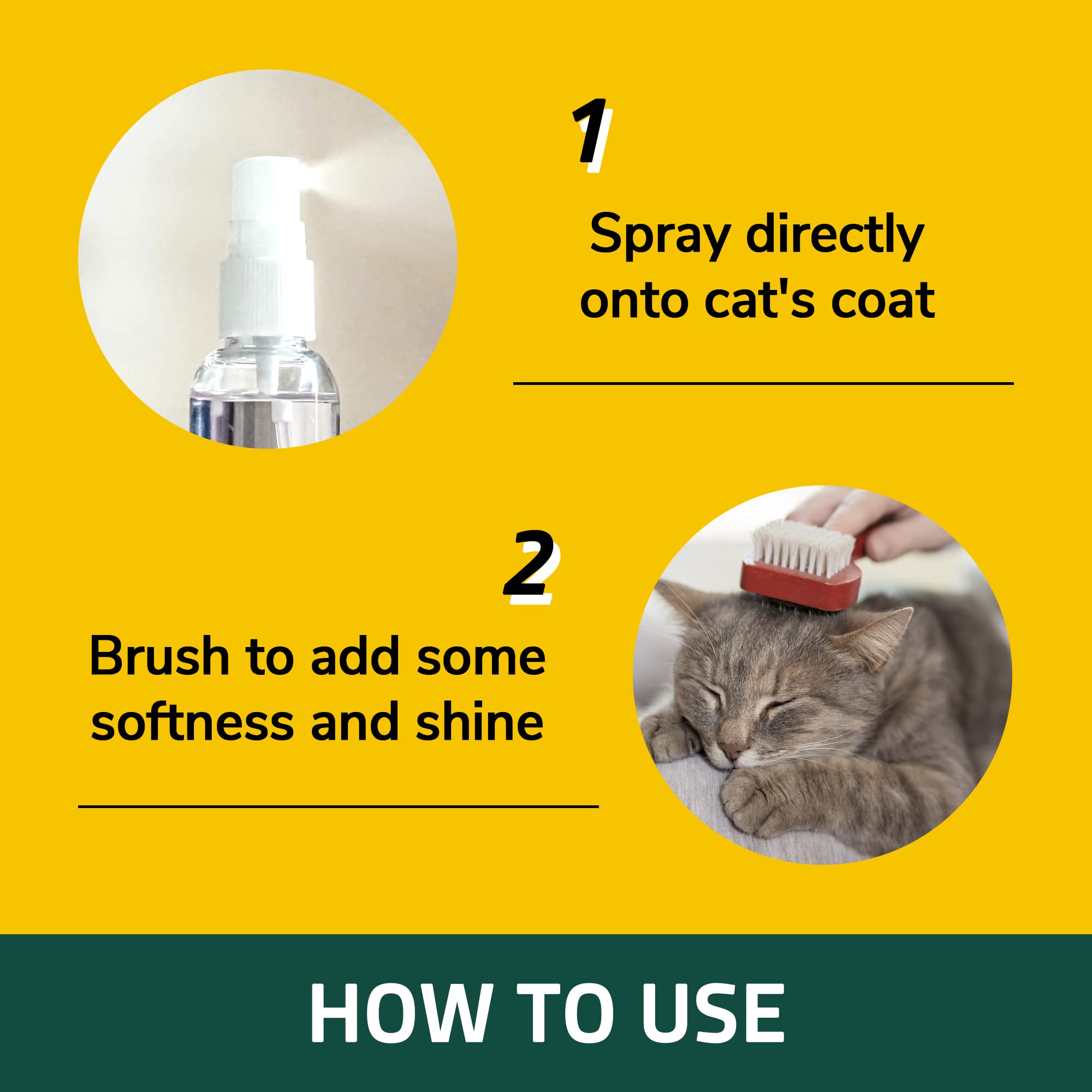 Breezytail PetO'Cera Mist Sensitive - Itch Relief Spray for Cats | Fragrance-Free & Unscented | Regain Healthy Skin with Ceramide | Dry, Irritated Skin Solution | 5.07oz…