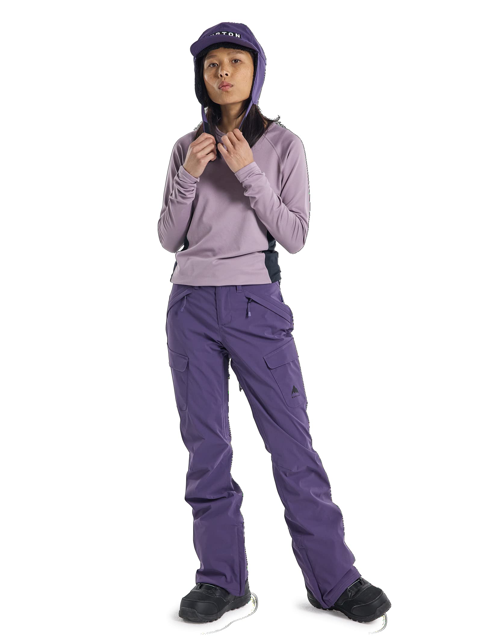 Burton Women's Gloria GORE-TEX 2L Pants, Violet Halo, Small