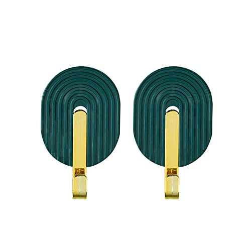 Bsxgse Creative Wall Hook Hand Heart Wall Hanger No Drilling Easy to Install Hooks Strong Adhesive Cute Ornament Decorative Wall Hooks Quilt Wall Hangers 36 Inches (Green, One Size)