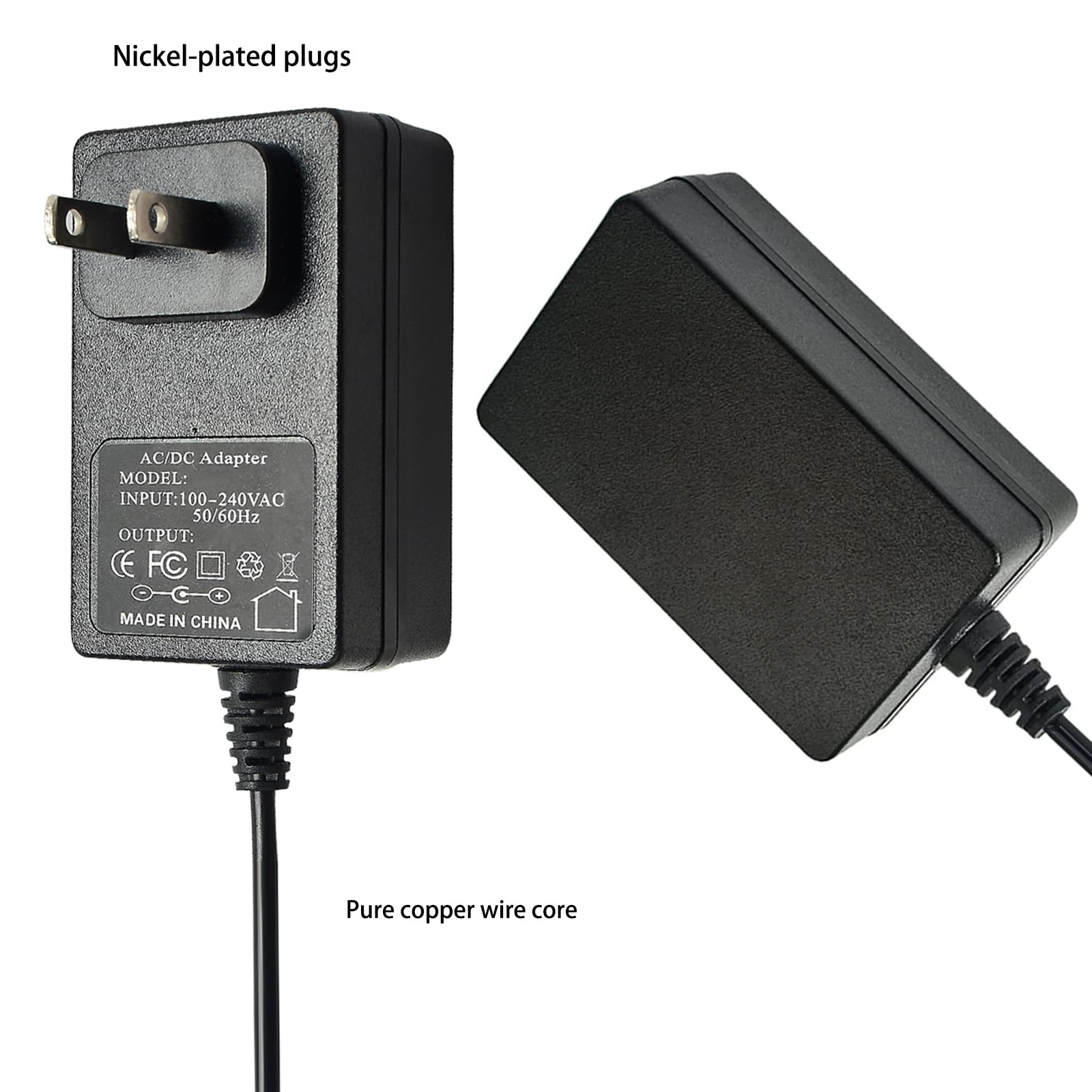 9V 1A AC Adapter DC 9Volt 1000mA Power Supply