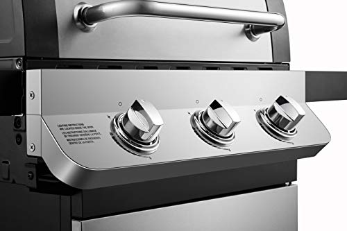 Dyna-Glo DGP397SNN-D Premier 3 Burner Natural Gas Grill, Stainless