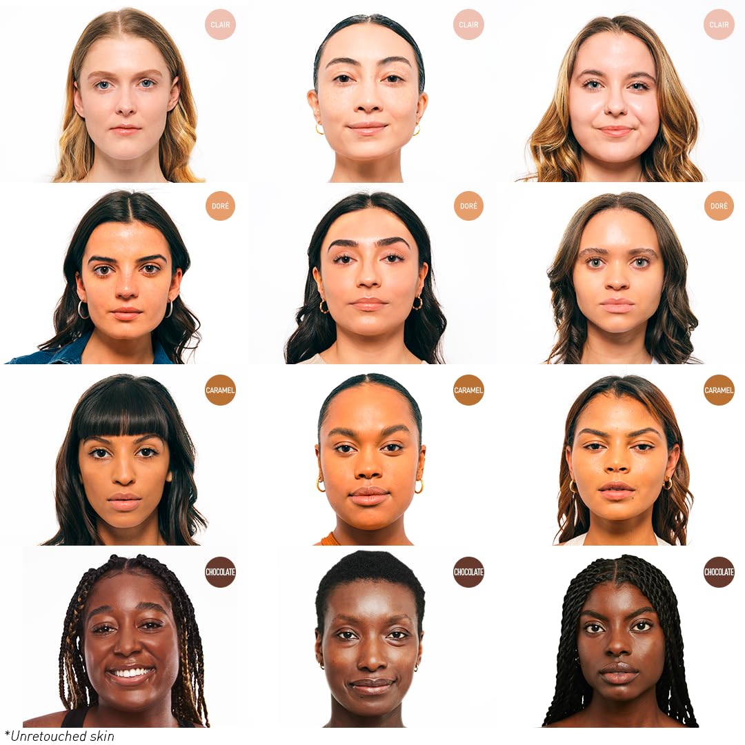 Erborian BB Cream with Ginseng, Fair (Clair) - Lightweight Buildable Coverage with SPF 20 & Ultra-Soft Matte Finish Minimizes Pores & Imperfections - Korean Face Skincare - 1.5 Oz