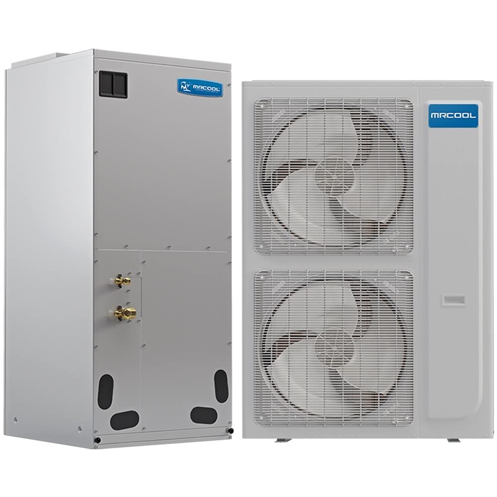 4 to 5 Ton 18 SEER Variable Speed MrCool Universal Central Heat Pump Split System - Upflow/Horizontal with Quick Connect Lineset - 35 Feet