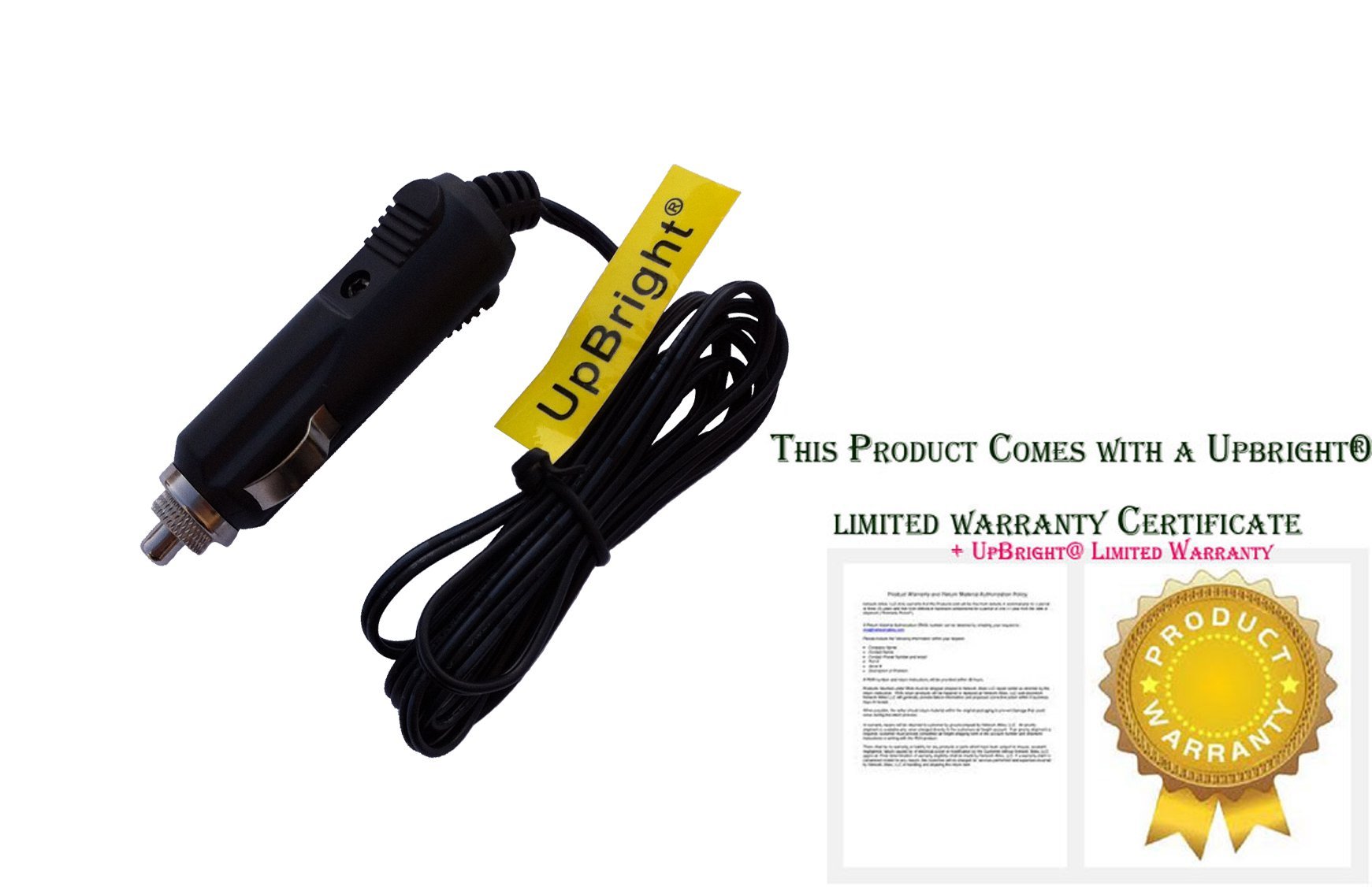 Cobra Straight Power Cord for Cobra Radar Detectors