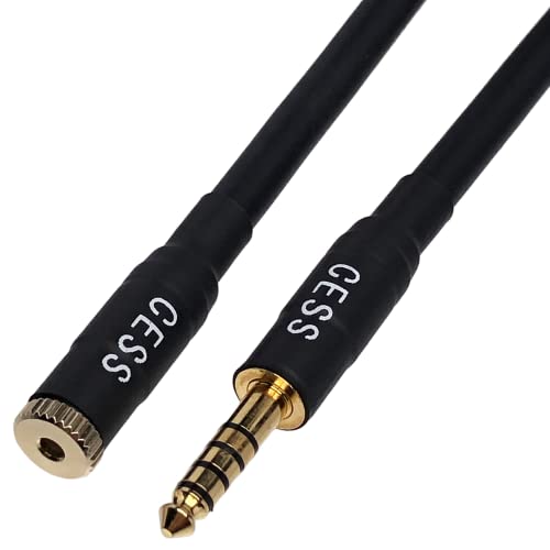 CESS-230 Male 4.4mm Balanced to Female 2.5mm Balanced Headphone Earphone Dongle Adapter Cable