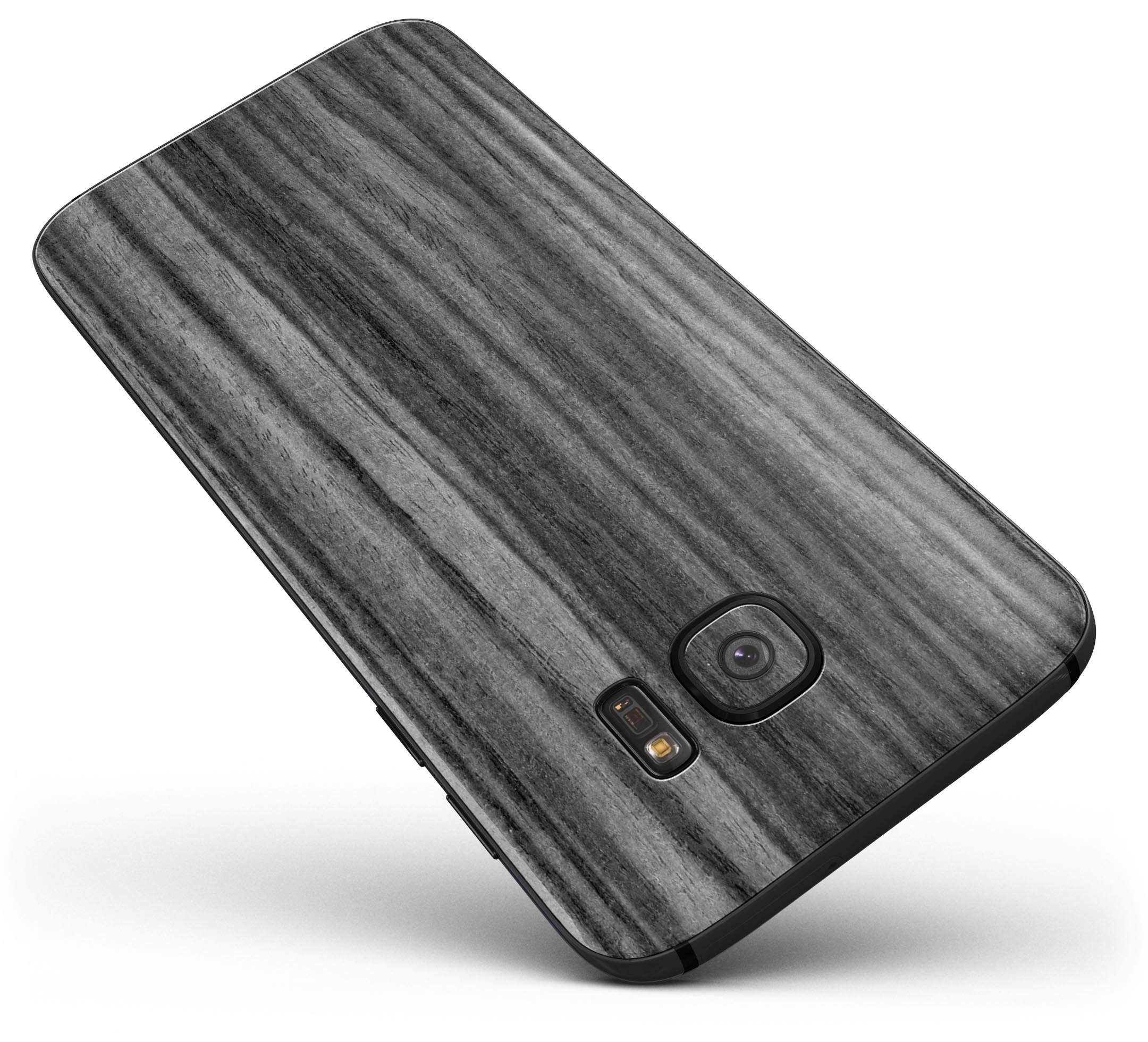 Design Skinz Design Skinz Dark Ebony Woodgrain Full-Body Wrap Decal Skin-Kit for The Galaxy S9 Plus