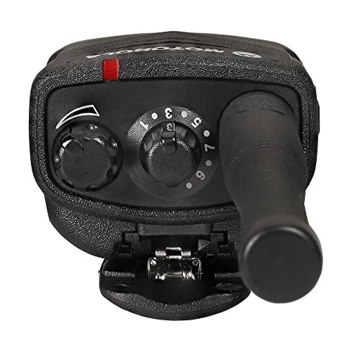 4 x Motorola RDU4160D RDX Business Series Two-Way UHF Radio with Display (Black) (RDU4160D) + 4 x Motorola HKLN4604 PTT Earpiece