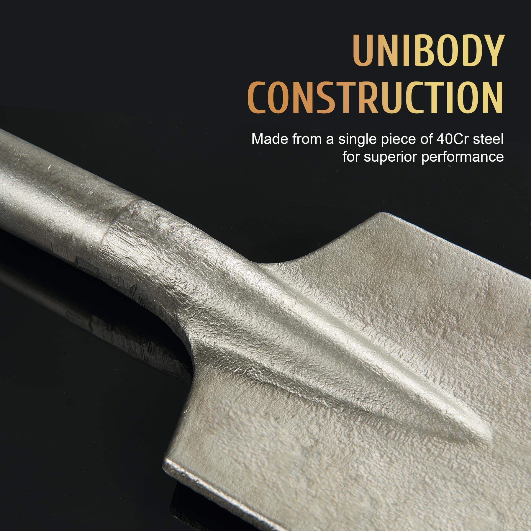 4-1/2" x 17" Clay Spade SDS-Max shank