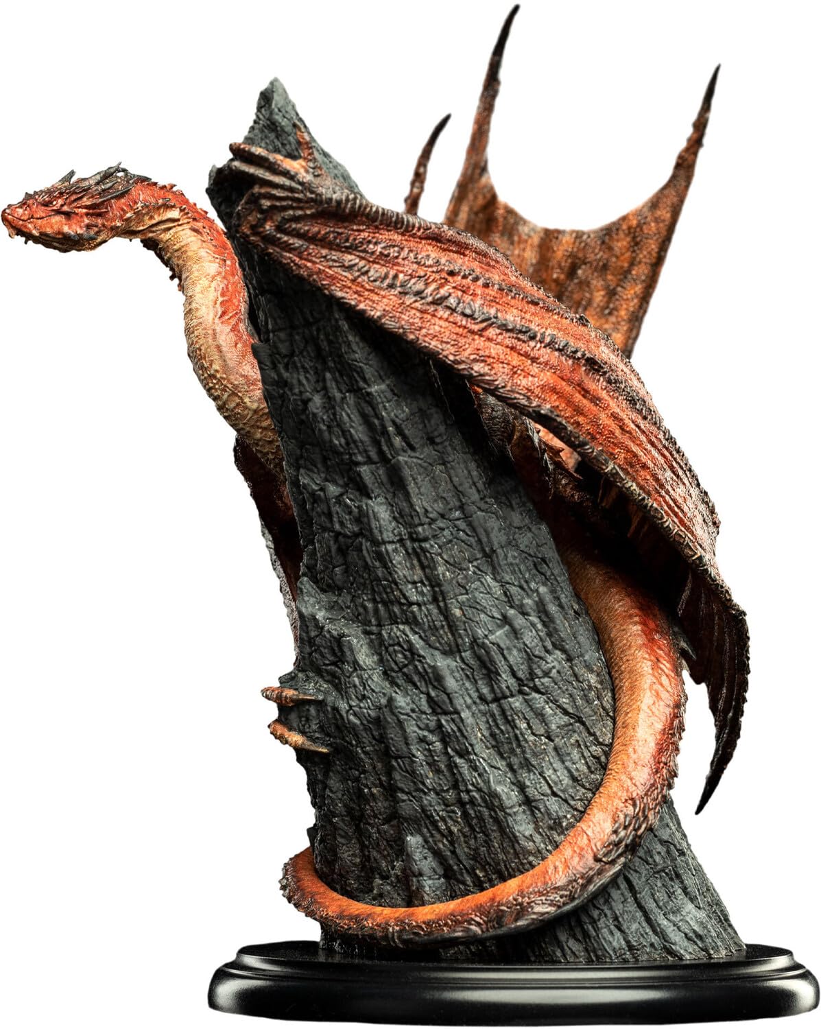 Weta Workshop The Hobbit Trilogy: Smaug The Magnificent Polystone Mini Statue, Multicolor