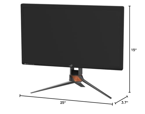 ASUS ROG Swift PG27UQ 27β 4K UHD 144Hz DP HDMI G-SYNC HDR Aura Sync Gaming Monitor with Eye Care