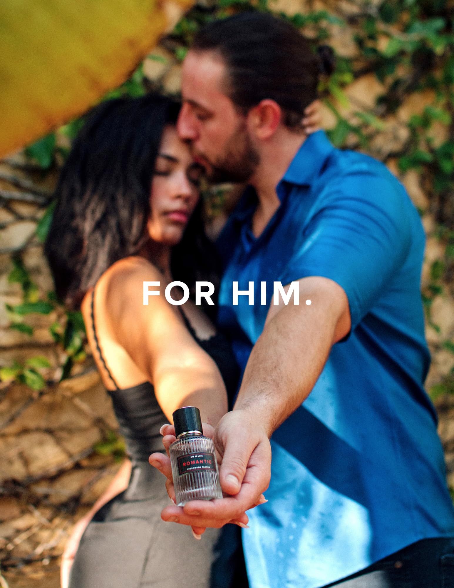 Eye Of Love Romantic Pheromone Cologne for Men - Exudes Confidence & Charm - 50ml Deluxe Parfum - Amplify Your Natural Allure with Long-Lasting Fresh Scent