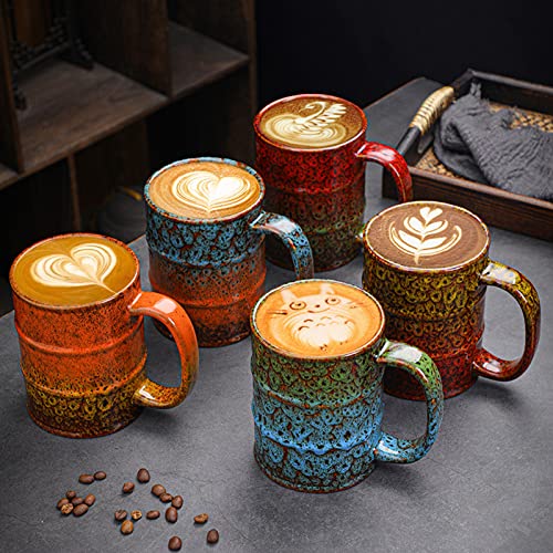 Coffee Mug,20 Oz Coffee Cups Ceramic Tea Cup Large Coffee Mug for Office and Home - Dishwasher and Microwave Safe Novelty Coffee Mugs, 1pcs. (Blue)