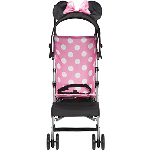Disney Umbrella Stroller with Basket, Pink Minnie
