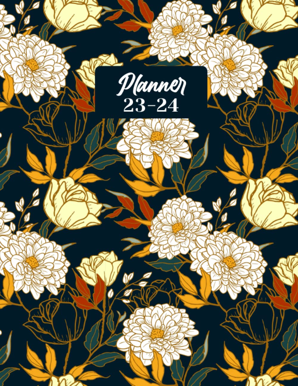 Academic Planner July 2023 - June 2024: Daily Weekly and Monthly 2023 - 2024 Calendar 8,5x11 | Schedule Organizer for Teacher and College Student