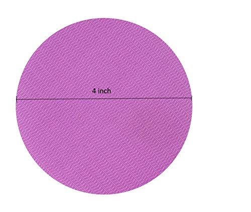 PENTA ANGEL Spot Markers 24Pcs Round Floor Spots Carpet Mark Circles Sitting Dots for Teachers Classroom Preschool Kindergarten Elementary for Training and Drills, 4 Inch