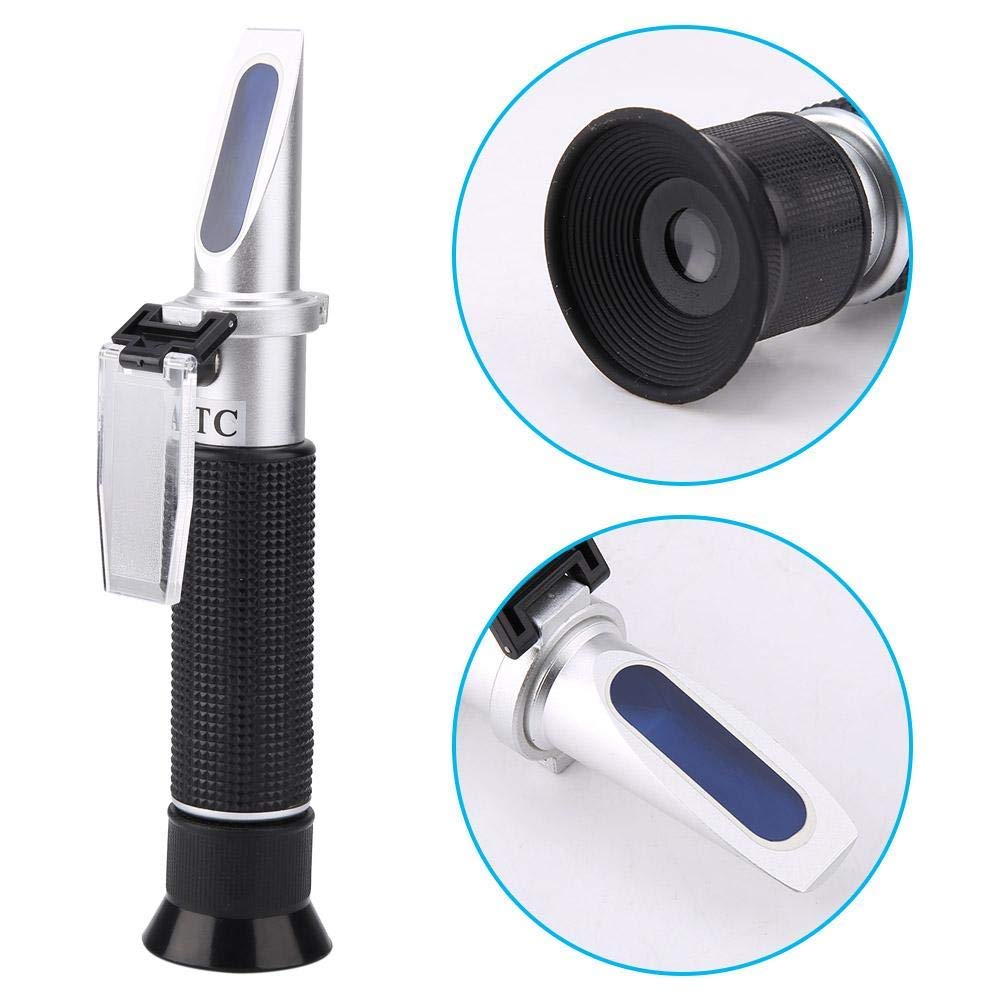 Gravity Refractometer,RZ126 Handheld Pet Cat Dog Urine Specific Gravity Refractometer Pet Medical Tool