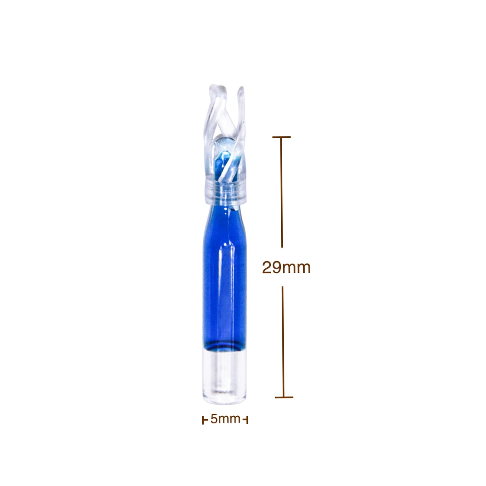 ALWSCI 150 ul Vial Inserts, Glass, Conical Base with Polyspring, 100 pcs/pk