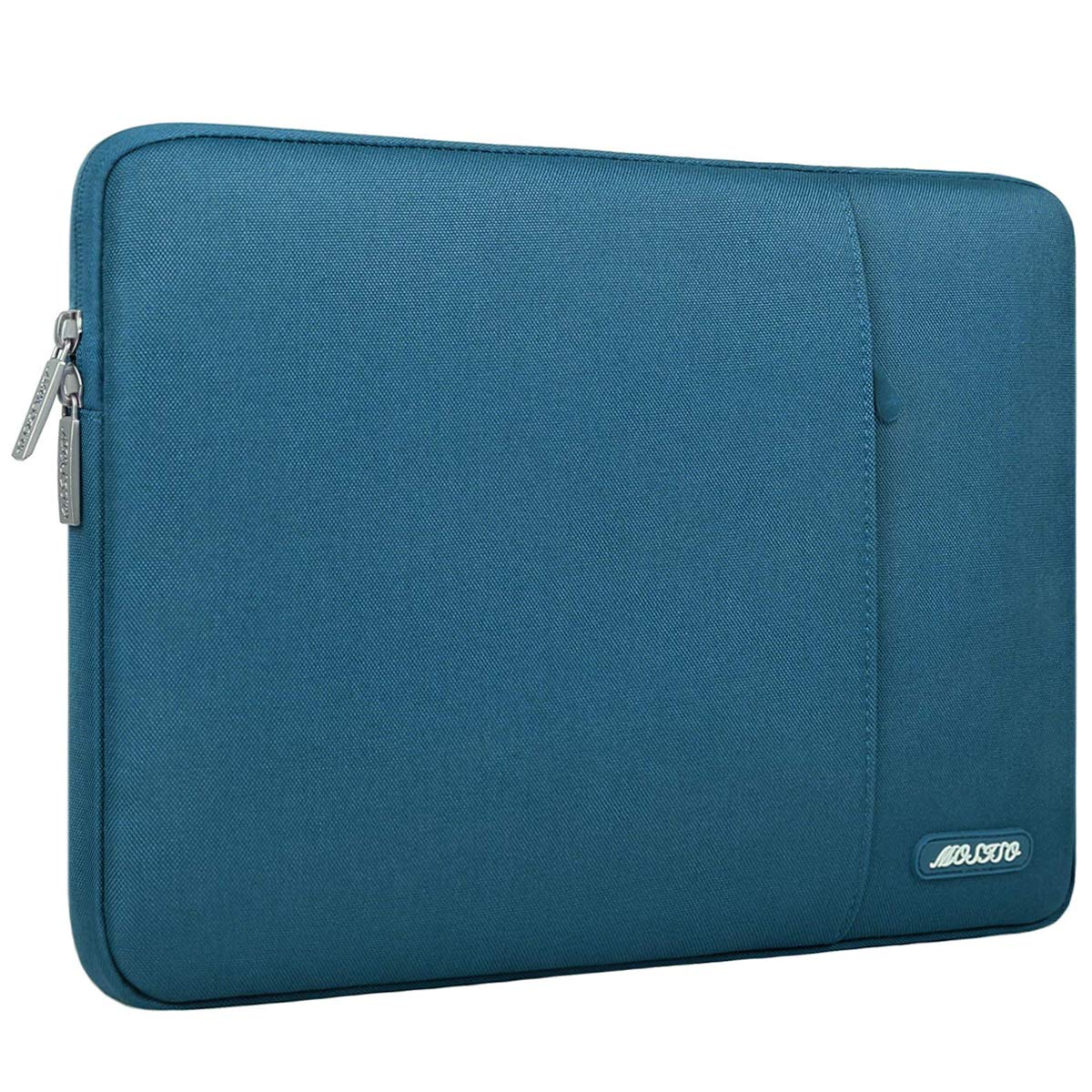 MOSISO Tablet Sleeve Case Compatible with iPad 10th 10.9 inch 2022 / iPad Air 5th 10.9 / iPad Pro 11 M2 / iPad 9/8/7 10.2 / iPad Air 4 10.9/Air 3 10.5 / iPad 9.7, Polyester Vertical Bag, Deep Teal