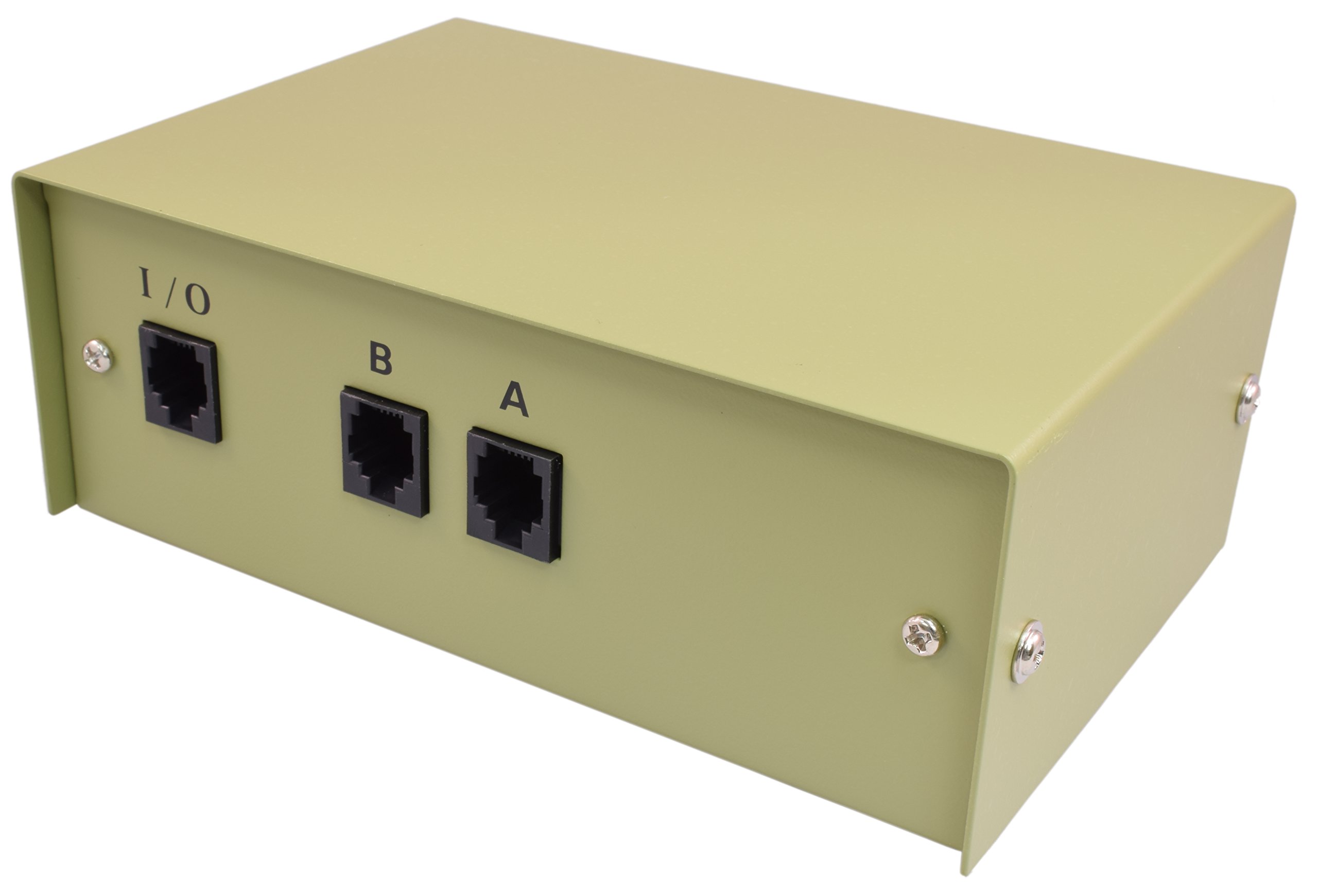 CablesOnline 2 Port RJ11/12 AB Manual Switch Box (SB-032)