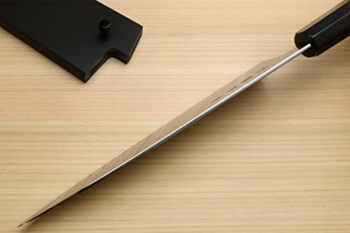 Yoshihiro HAP40 High Speed Stainless Steel Gyuto Chefs Knife Rosewood Handle (8.25'' (210mm))